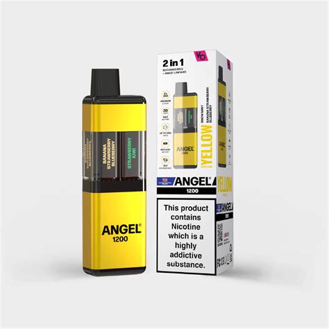 Angel® 1200 Yellow Edition Dual Pod Kit Vapes Bars®