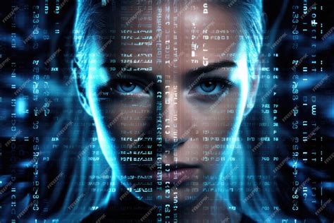 Premium Photo Digital Transformation Concept Binary Code Artificial