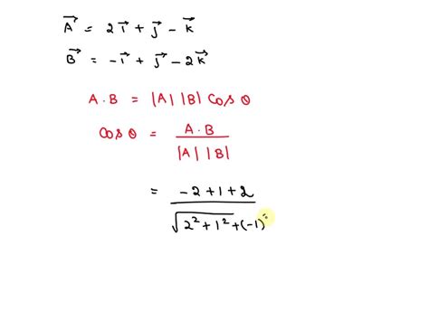 Solved Iq In The Figure Given Below A 2i J 3k And B 2i K