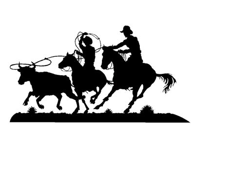 Team Roping Cattle Ranch Breakaway Roping Metal Team Png Download