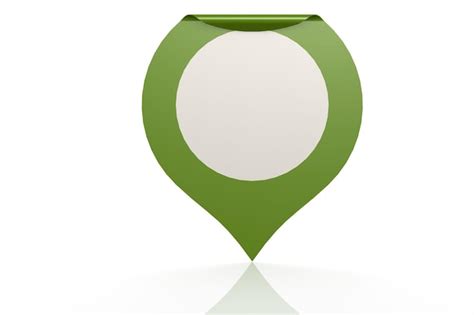 Premium Photo Green Pointer On Isolated White Background