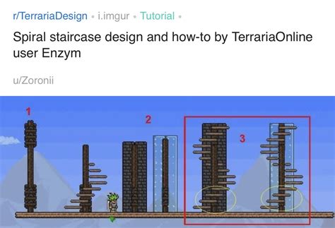 Build A Spiral Staircase In Terraria