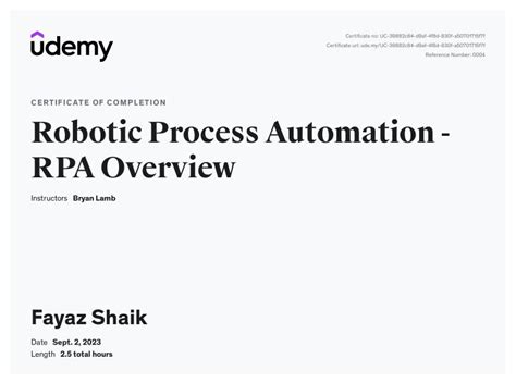 Udemy Rpawithuipath Fayaz Shaik