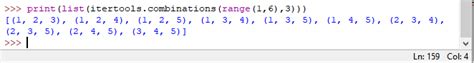 python is there a way to find the nᵗʰ entry in binations