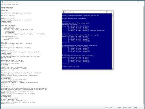 The Pytorch Documentation For Weight Initialization Is Not Very Good James D Mccaffrey