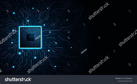 마더보드 디지털 칩 회로 보드 배경 스톡 벡터로열티 프리 2350686691 Shutterstock