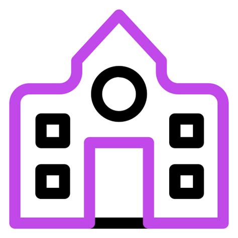 Classroom Generic Color Outline Icon