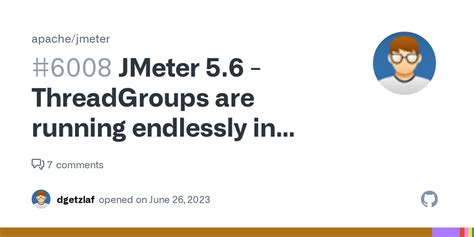 jmeter 5 6 threadgroups are running endlessly in non gui mode · issue