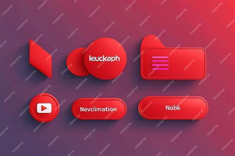 Premium Photo Neumorphic Ui Ux Design Elements 3d Vector Buttons Like