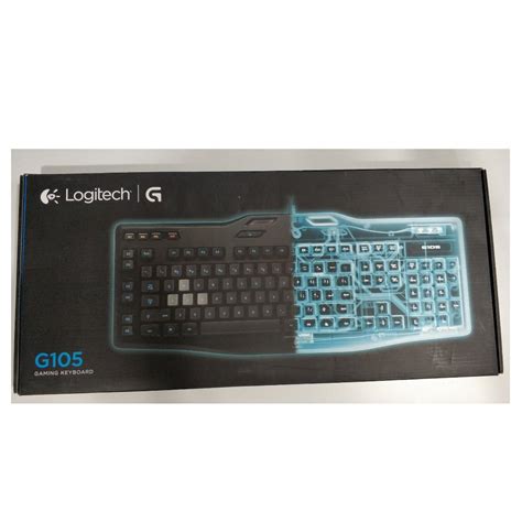 Logitech G105 Gaming Keyboard Computers And Tech Parts And Accessories