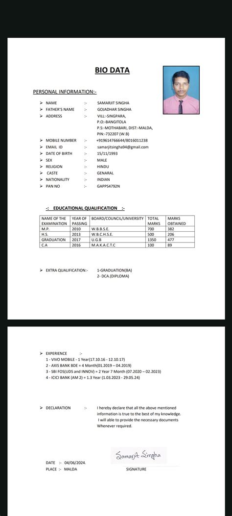 Samarjit Singha On Linkedin Dear Hiring Team And Hr I Am Looking For