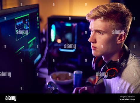 Hacker Programming Hacking Hackers Stock Photo Alamy