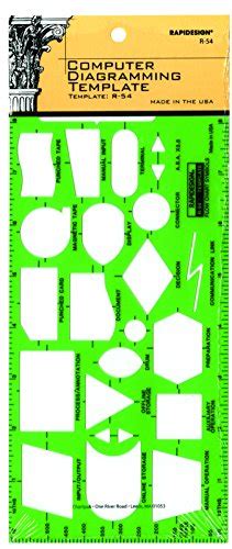 Rapidesign Computer Flowchart Template Each R Walmart