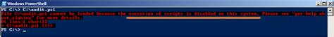 Как разрешить выполнение скриптов Powershell на Windows Server 2003