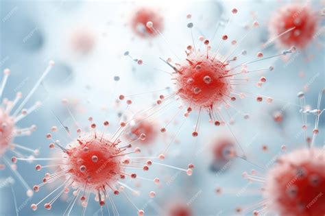 Premium Photo Virus Microscopic Infectious Agent Nucleic Acid Rna Dna