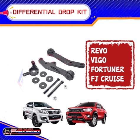 Differential Drop Kit For Toyota Hilux Vigo Revo Rocco Rogue 4x4 Gear