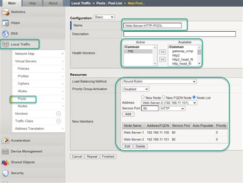 f5 ltm virtual server node ve pool kavramları Çözümpark