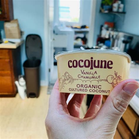 Cocojune Vanilla Chamomile Organic Cultured Coconut Review Abillion