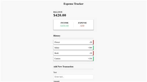 Expense Tracker