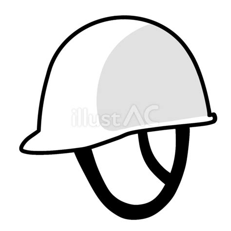 ヘルメットイラスト No 24897696｜無料イラスト・フリー素材なら「イラストac」