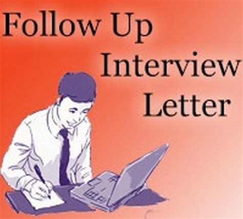 Follow Up Interview Letter Free Letters