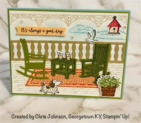 Stampin Up Lazy Days Welcome Card Sneak Peek Artofit