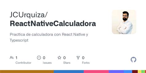 Github Jcurquizareactnativecalculadora Practica De Calculadora Con