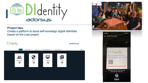 results of digital identity amos project with adorsys video and report