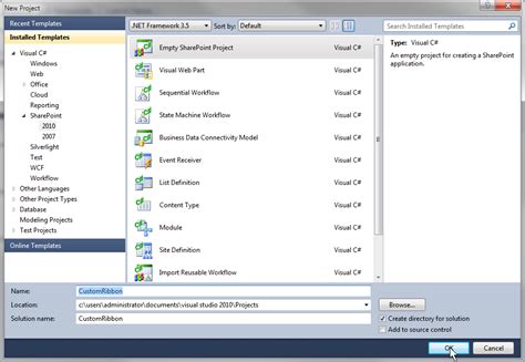 After That It Asked What Type Of Solution It Wanted Me To Make For My Purpose A Sandbox