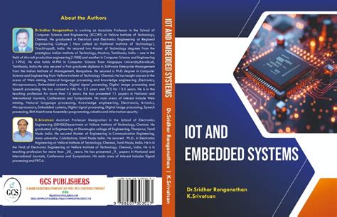 Iot And Embedded Systems By Dr Sridhar Ranganathan Ksrivatsan Deccan International