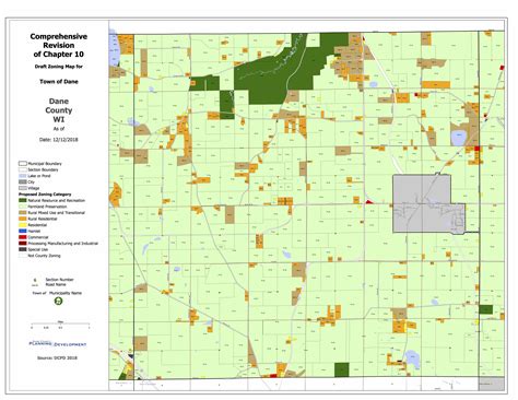 Current Town Maps Town Of Dane Dane County Wisconsin