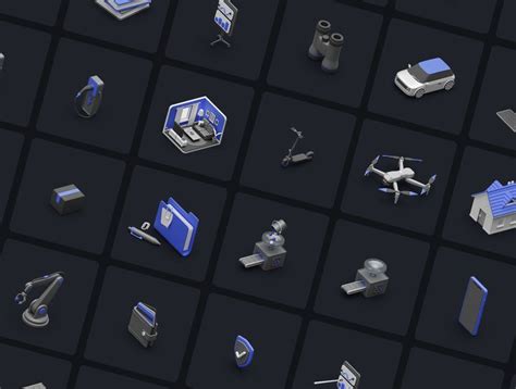 Network 3d Scene Composer Isometric Drag And Drop Elements For Web And