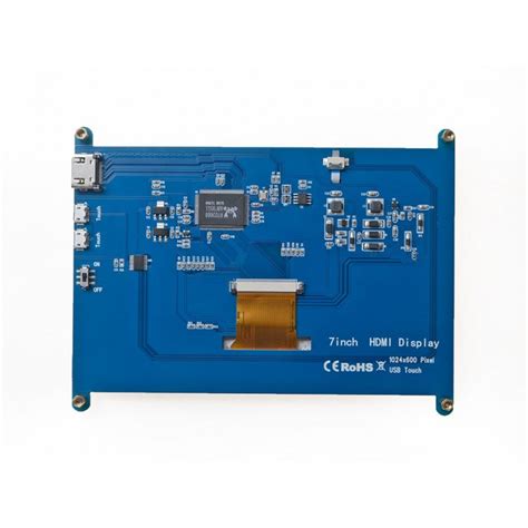 Raspberry Pi 7 Inch Hd 1024 600 Touch Screen Module Kit