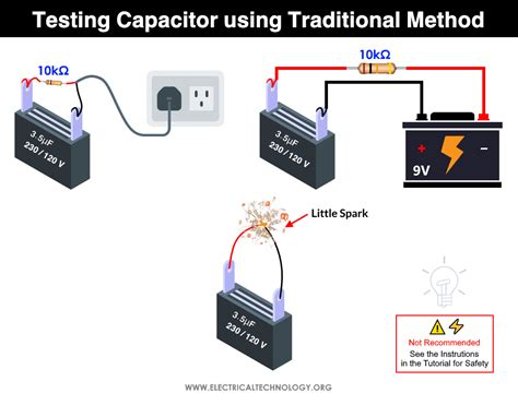 How To Test A Capacitor Using Digital And Analog Multimeter