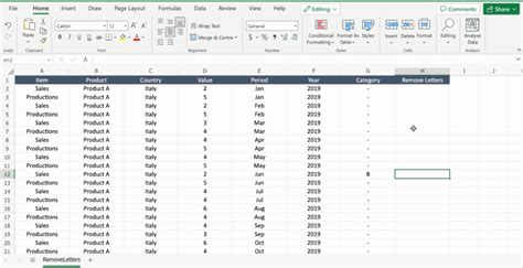 How To Remove Letters From A Cell In Excel Spreadcheaters