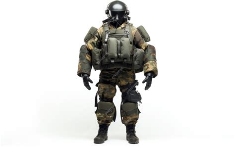 Premium Photo Eod Suit On White Background