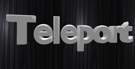 Second Life Marketplace Teleport Mesh Sign Full Permission Scripted