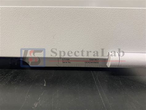 Agilent 1260 Infinity Ii Multicolumn Thermostat Mct G7116a Spectralab Scientific Inc