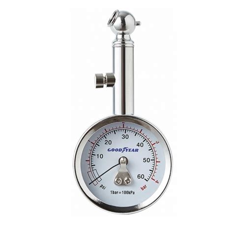Manometru Analog Goodyear Masurare Presiune Pneuri Gy900032 Thinkpricero