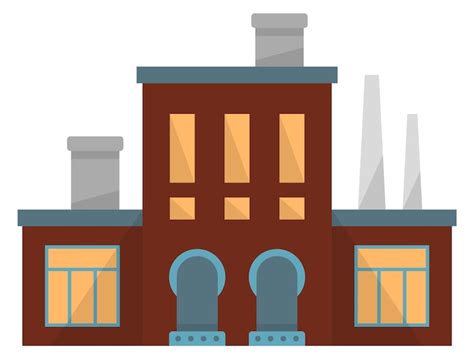 건물 공장 일러스트 벡터 Freepik에서 무료 고품질 벡터를 다운로드하세요 Freepik