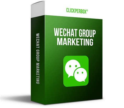 Wechat Group Marketing Clickperbox® Official Website