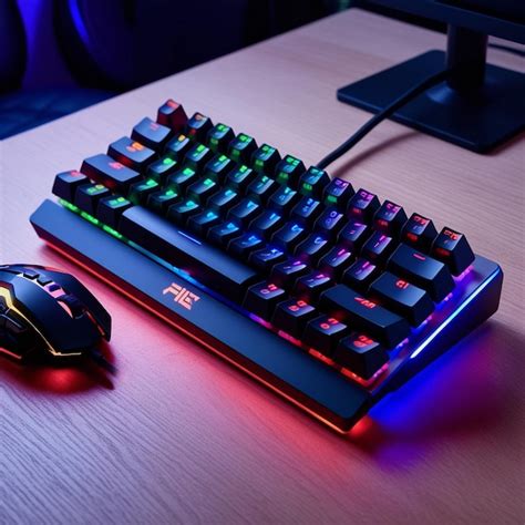 Elevate Your Game The Best RGB Mechanical Keyboard Premium AI Generated Image