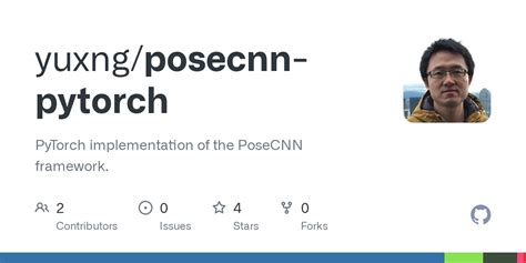 Github Yuxngposecnn Pytorch Pytorch Implementation Of The Posecnn