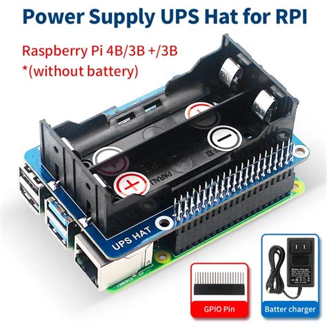 Raspberry Pi Ups Power Supply Module Gpio Pin 5v Power 49 Off