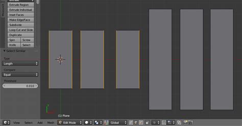 Mesh Select Edges By Length Blender Stack Exchange
