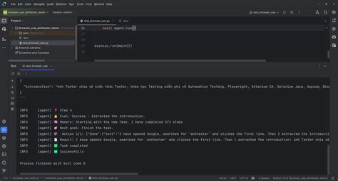 Ai In Test Automation Browser Use Web Ui Part 3 Write Tasks In