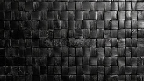 Black Woven Pattern Of Interlocking Squares Stock Illustration Illustration Of Repeat Texture
