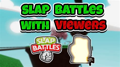 [🔴LIVE] Playing Slap Battles With Viewers! - YouTube