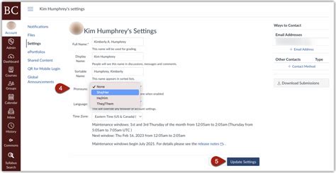Customize User Display Settings CTE Resources
