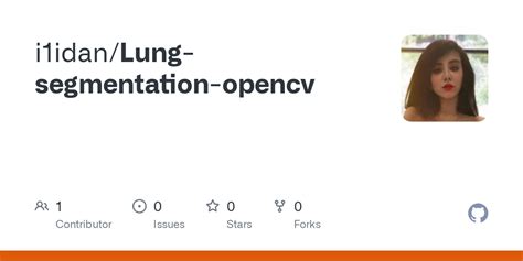 Github I1idan Lung Segmentation Opencv